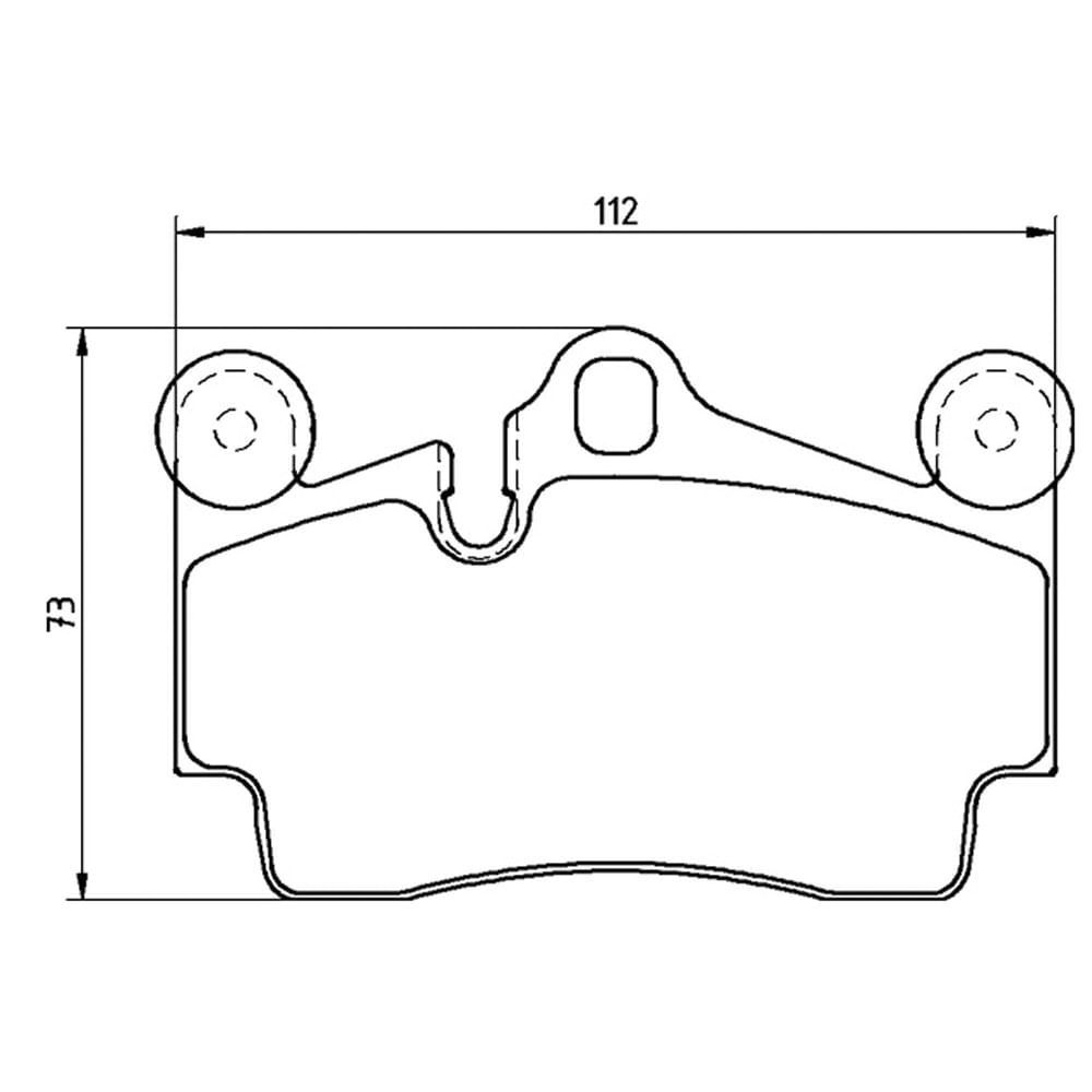 Pastilha Traseira Porsche Cayenne 3.6 V8 2007-2010 TRW PTAU1653-19201 ...