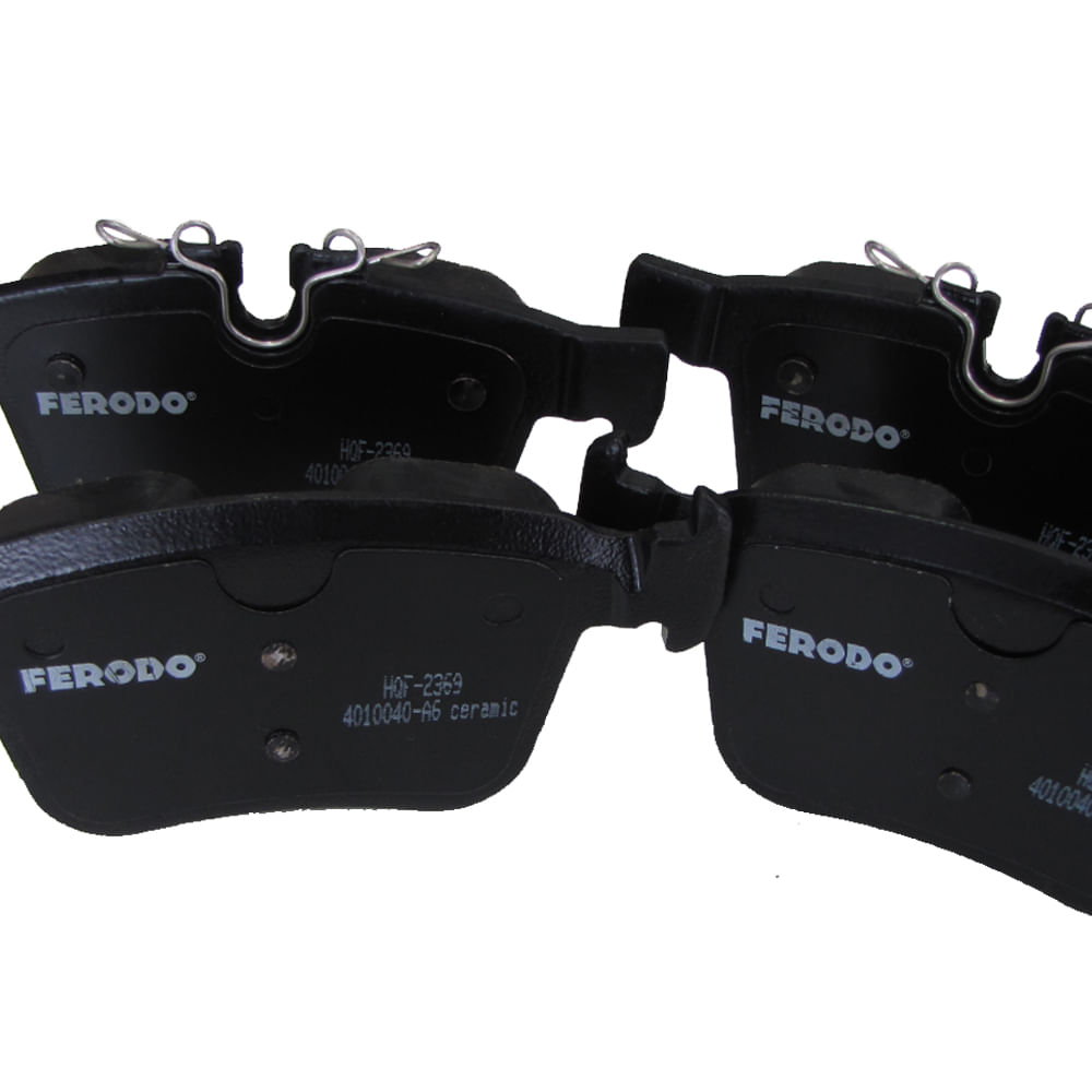 Pastilha Traseira Cerâmica Jaguar XE - 2016-2019 Ferodo PTJR2369-24617 ...