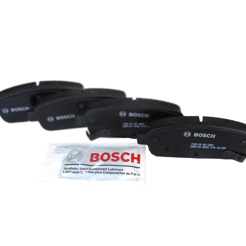 Pastilha Traseira QuietCast Cerâmica Chevrolet Cruze - 2009-2016 Bosch ...