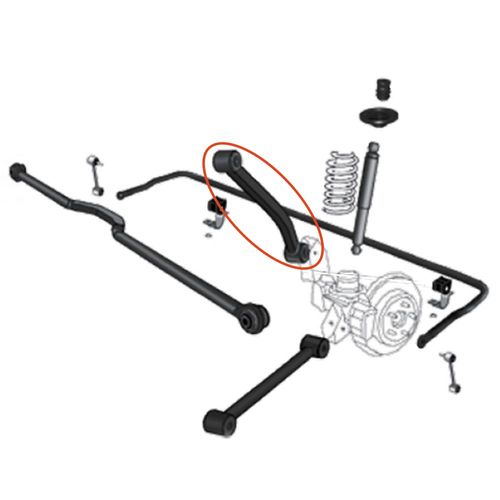 Braço Traseiro Superior Jeep Wrangler - 2007-2017 APlus BRCH6490-34085 ...