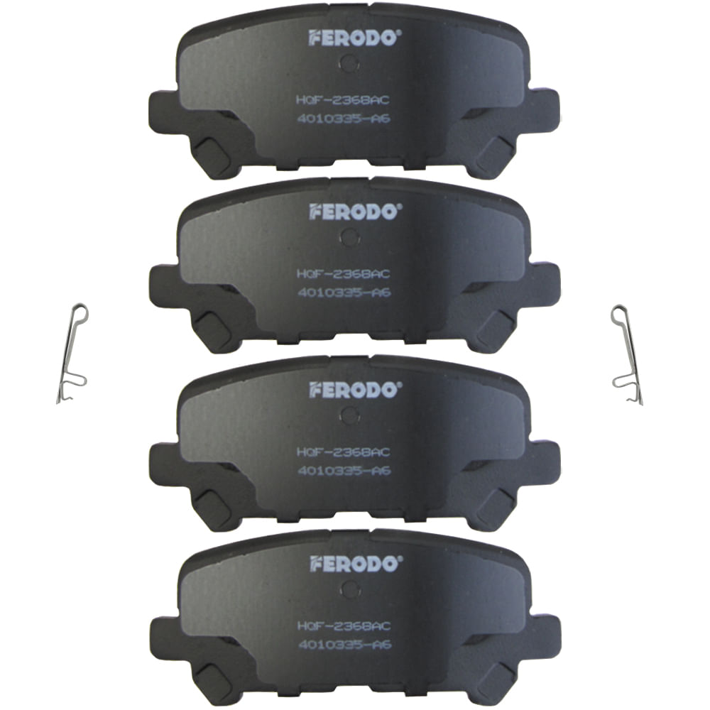 Pastilha Traseira Cerâmica Chevrolet S10 - 2012-2016 Ferodo PTGM2368 ...