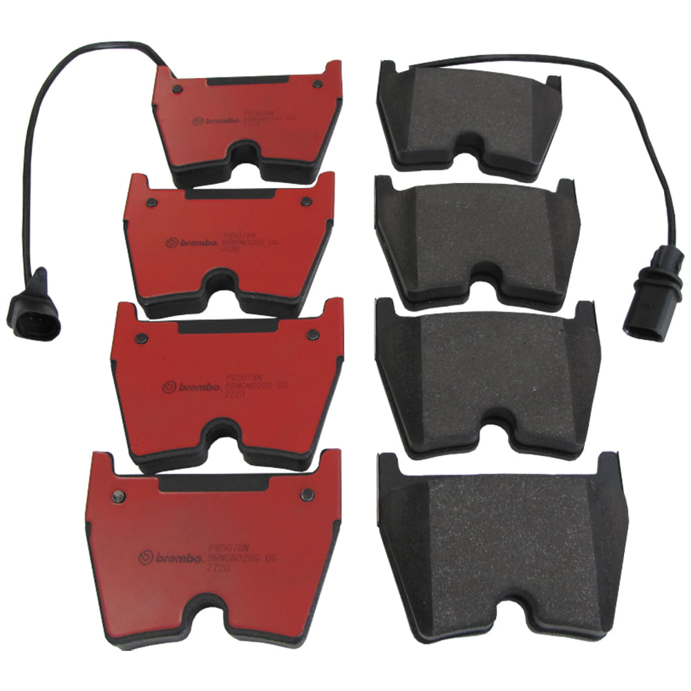 Pastilha Dianteira Cêramica Audi RS4 - 2007-2017 Brembo PDAU5078-21876 ...