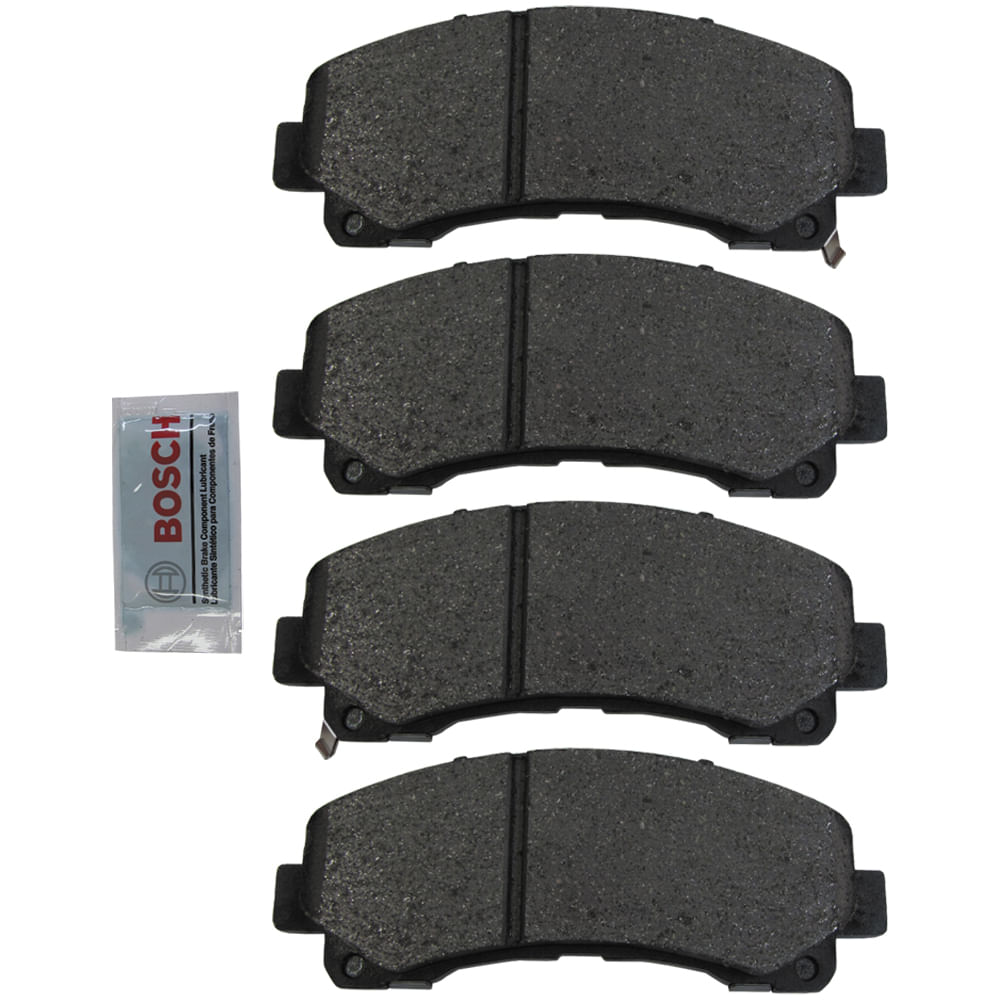 Pastilha Dianteira QuietCast Cerâmica Nissan March 2011-2014 Bosch ...