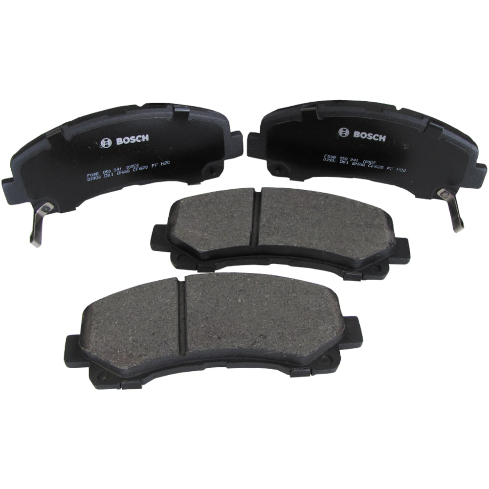 Pastilha Dianteira QuietCast Cerâmica Nissan March 2011-2014 Bosch ...
