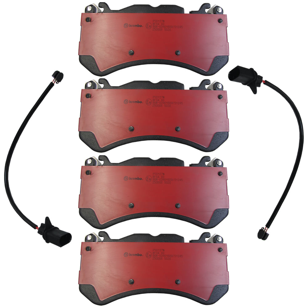 Pastilha Dianteira Cerâmica Audi Q3 RS - 2013-2018 Brembo PDBM0127 ...