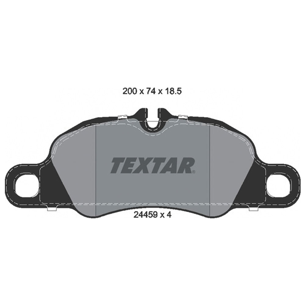 Pastilha Dianteira Porsche Cayman 3.4 - 2013-2016 (981) Textar PDPO5901 ...