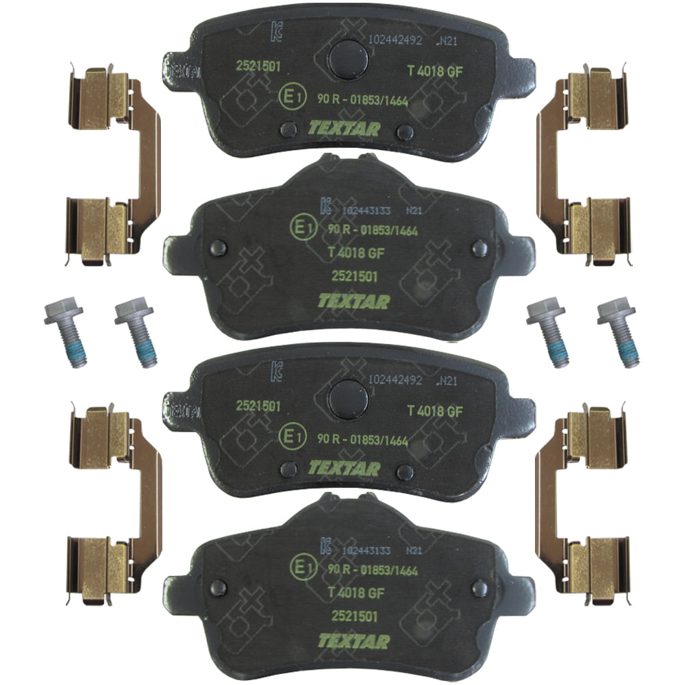 Pastilha Traseira Mercedes-Benz CLA-45 AMG - 2013-2018 Chassi X117 ...