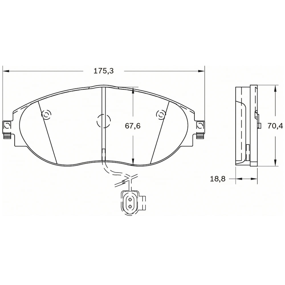 Pastilha Dianteira QuietCast Volkswagen Passat CC 3.6 24v V6 2008-2010 ...