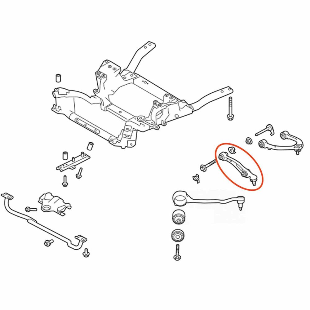 Braço Reto Land Rover Range Rover 2014-2020 LD APlus BRLR4652-29994 ...