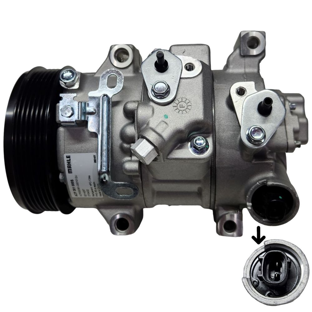 Compressor Ar condicionado Toyota Corolla 2.0 16v Flex 2008-2015 Mahle ...