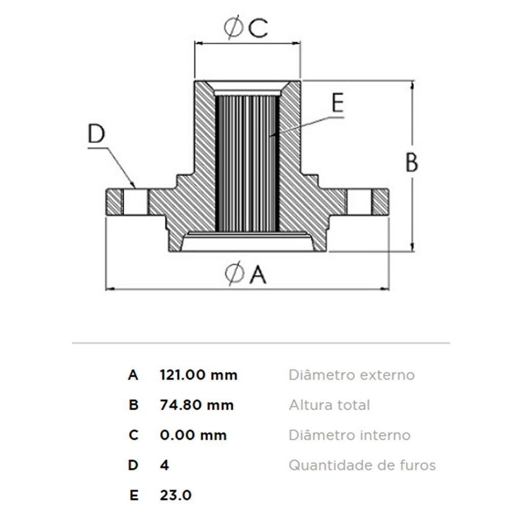 Cubo Roda Dianteiro Renault Logan 2008-2015 FREMAX CURE9577-32826 ...