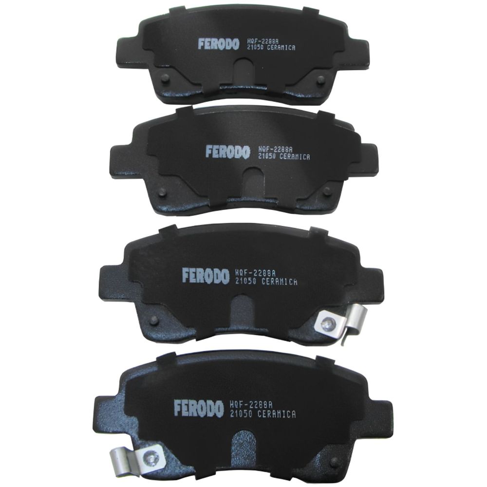 Pastilha Dianteira Cerâmica Toyota Yaris - 2019-2022 Ferodo PDTY2288 ...