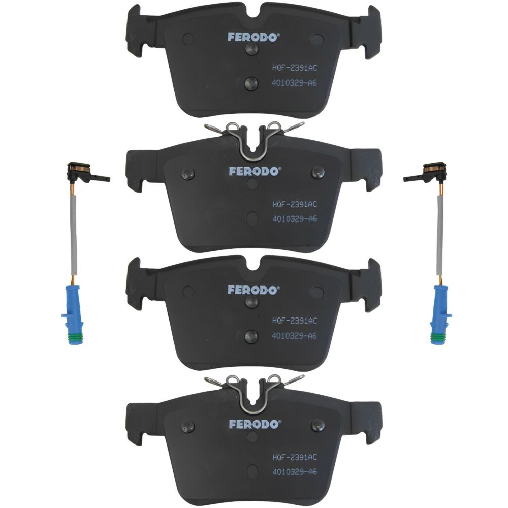 Pastilha Traseira Cerâmica Mercedes-Benz C-180 2014-2019 W205 Ferodo ...