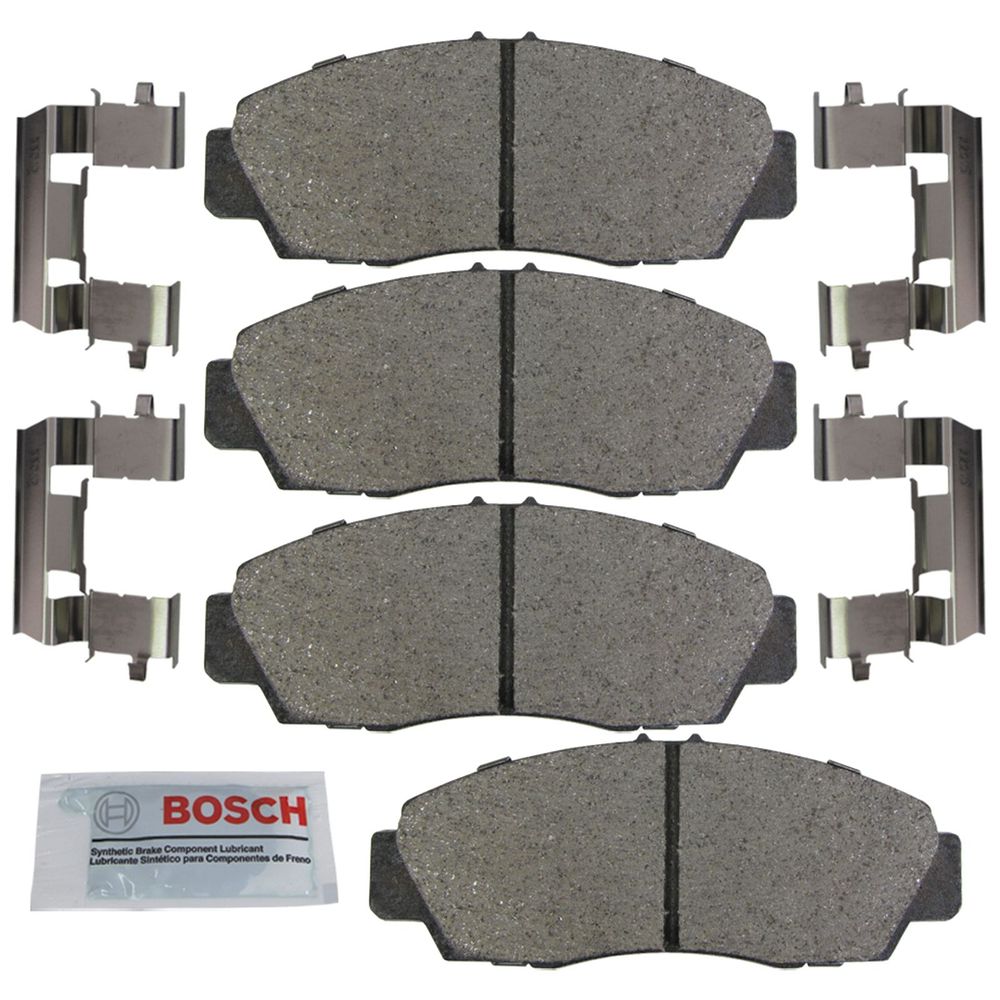 Pastilha Dianteira QuietCast Cerâmica Honda Accord 2008-2012 Bosch ...