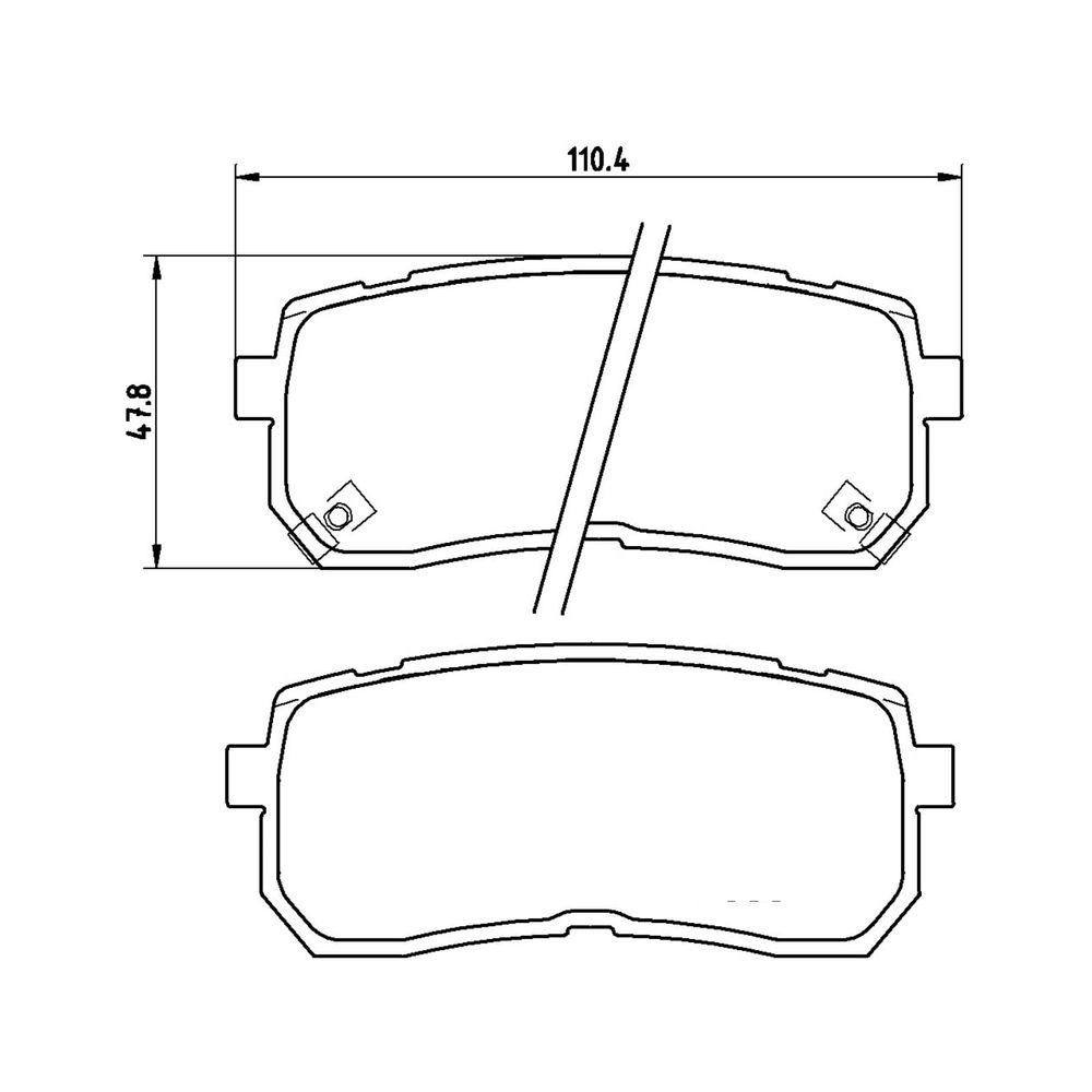 Pastilha Traseira QuietCast Cerâmica Hyundai Veracruz 2008-2012 Bosch ...