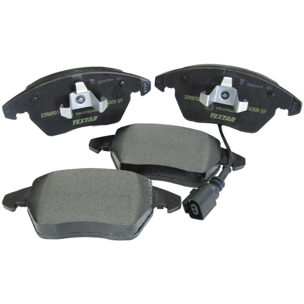 Pastilha Dianteira Volkswagen Fusca 2013-2016 Textar PDVW8151-23570 ...
