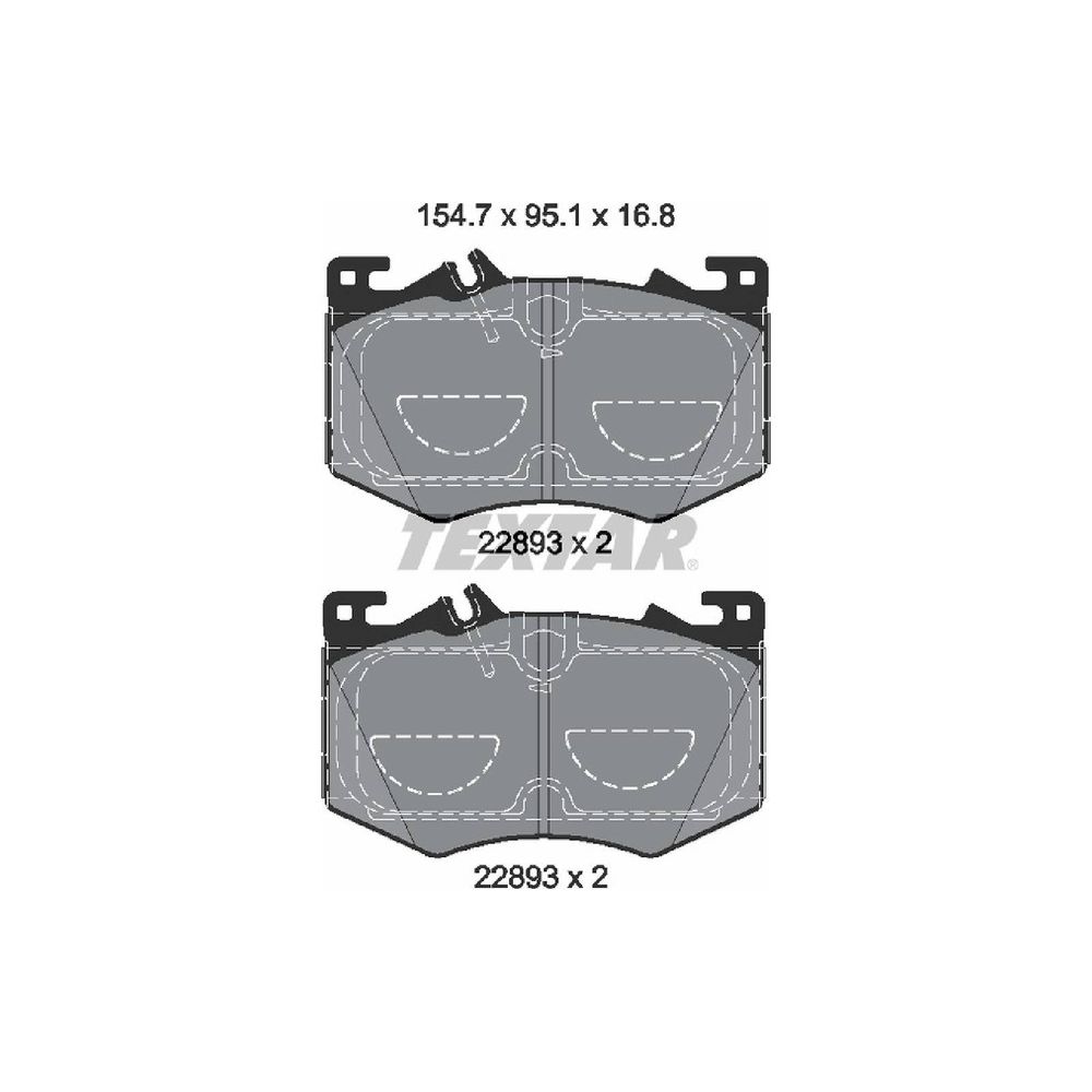 Pastilha Dianteira Audi Q5 2016-2023 Textar PDAU5801-50766 2295801 ...