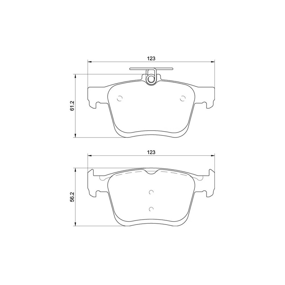 Pastilha Traseira Cerâmica Audi Q3 TFSI 2019-2022 (123mm) Bosch ...